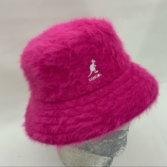Kangol | Accessories | Mens Kangol Hot Pink Lahinch Furgora Bucket Hat ...